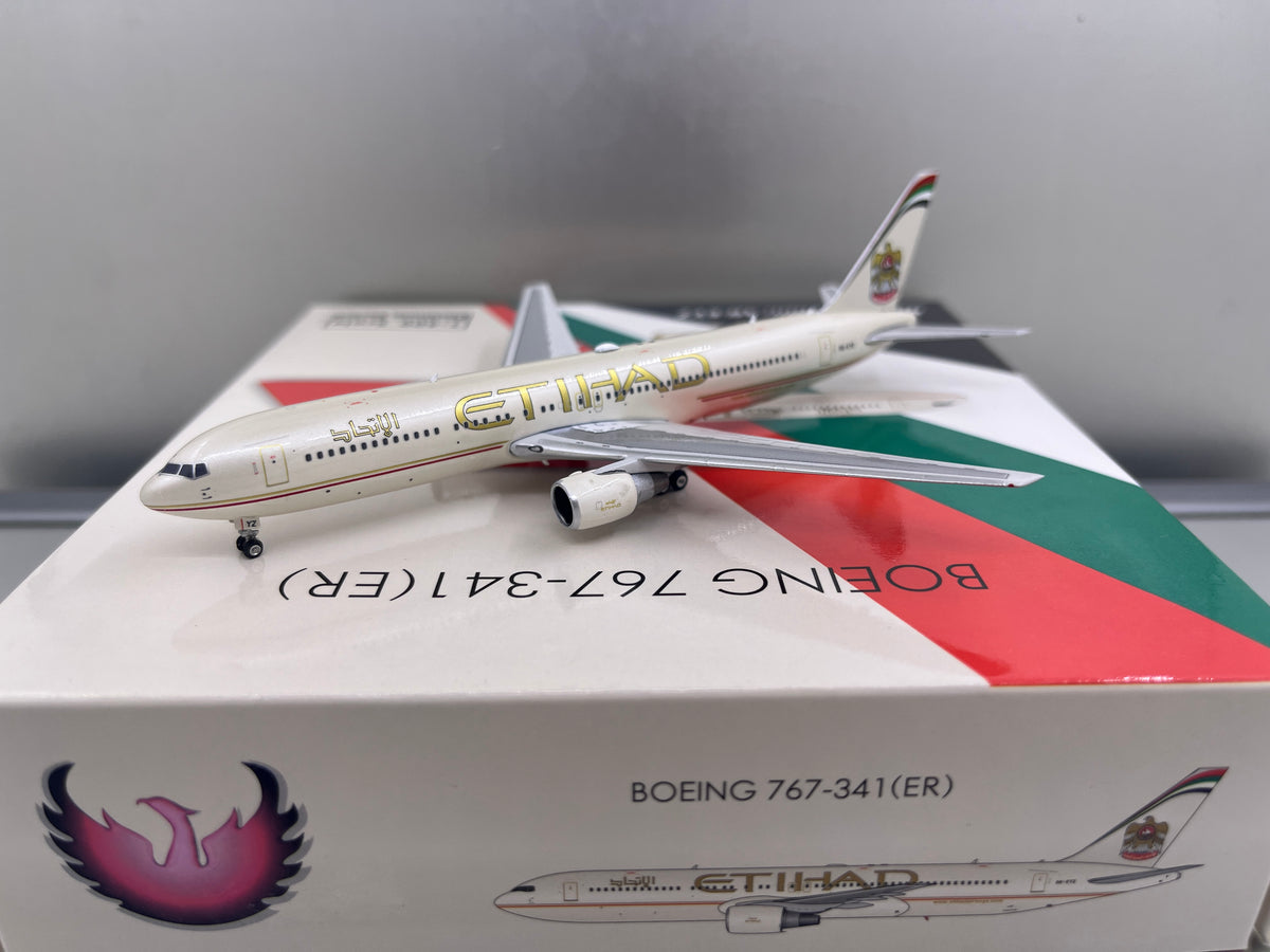 Etihad B767-300 A6-EYZ Phoenix 1:400 – Diecastbird Plane Model Store