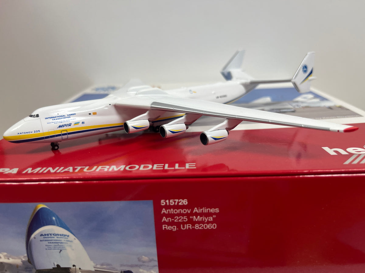 Antonov Airlines An-225 UR-82060 Herpa 1:500 – Diecastbird Plane Model ...