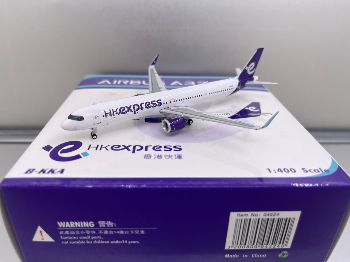 Hong Kong Express A321neo B-KKA Phoenix 1:400 – Diecastbird Plane Model ...